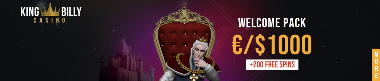 King Billy Casino Bonus Codes | Latest in 2024